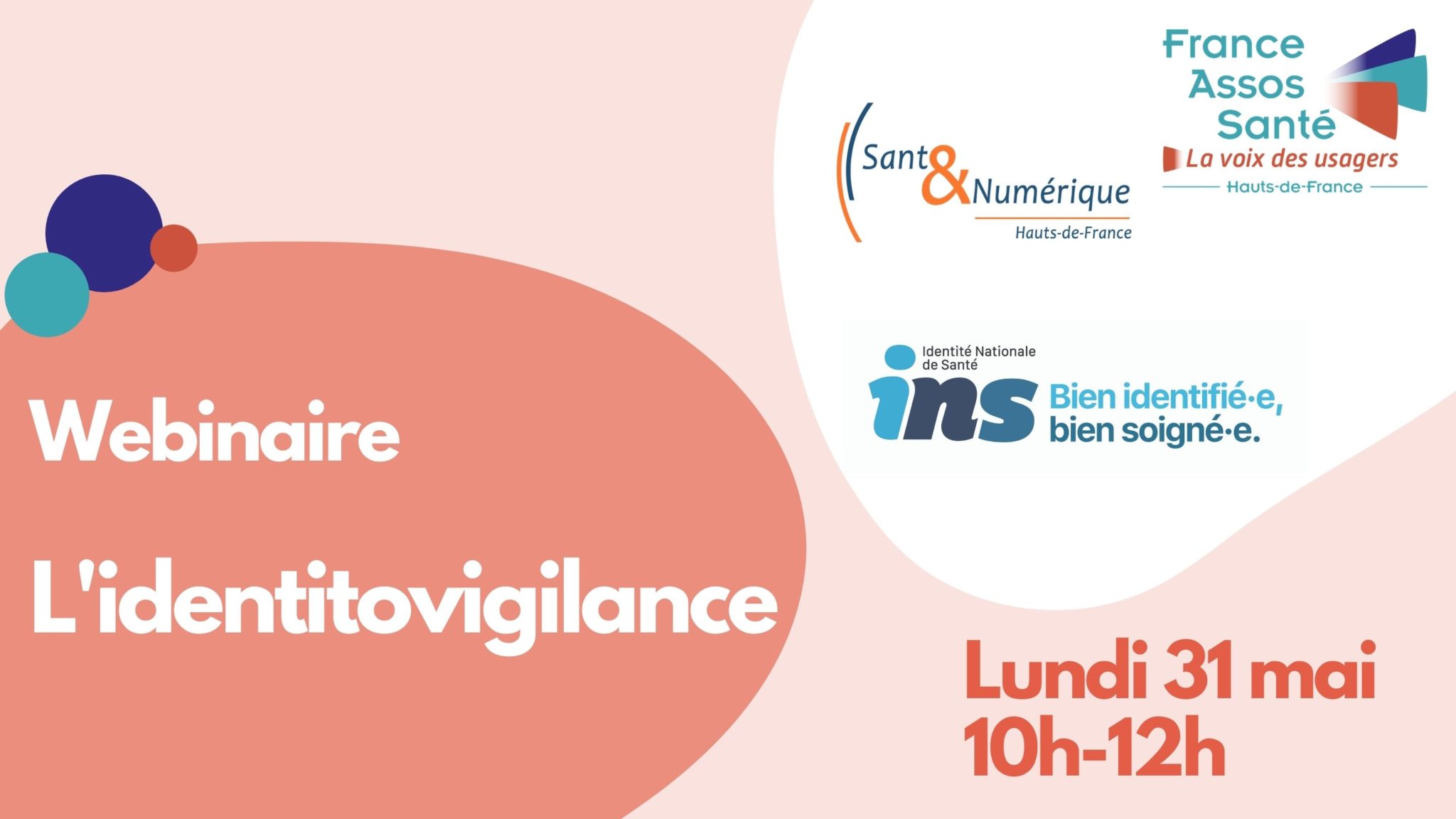 Webinaire identitovigilance - Hauts-de-France